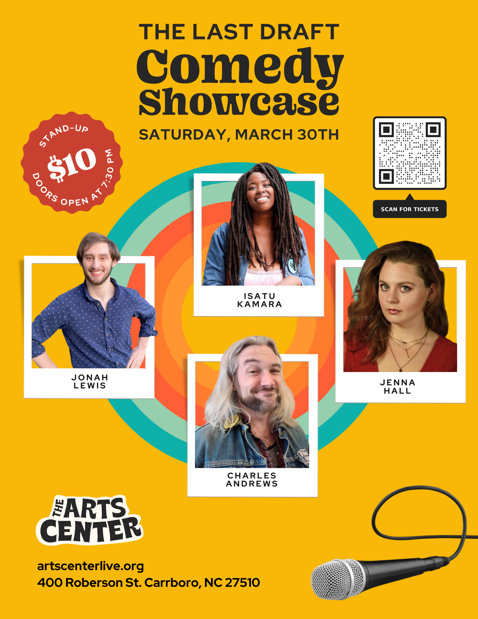 Introducing The Last Draft Comedy Showcase | The ArtsCenter
